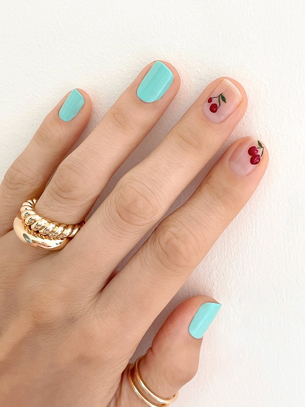 How To DIY Cherry Nails To Wear With All Your Summer Outfits - Lulus ...