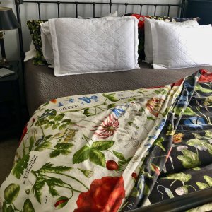 Pottery barn poppy duvet store