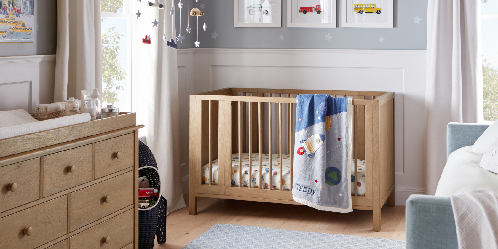 Baby Boy Nursery Ideas & Inspiration | Pottery Barn Kids