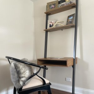 Ladder Shelf Wall Desk Stylish Space Saving West Elm