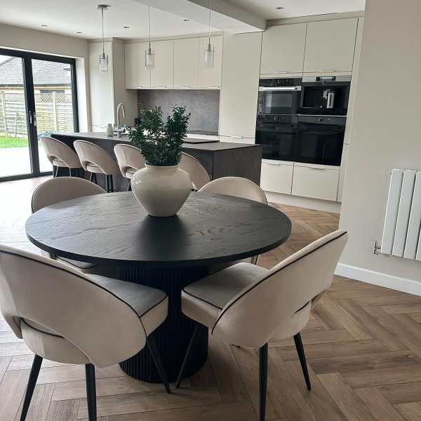 Hockley Super Matt Sandstone Kitchens | Howdens