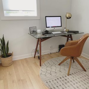 Jensen Desk Elegant 56 Workspace from West Elm West Elm