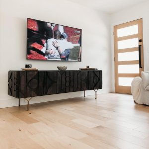 West elm pictograph media console store