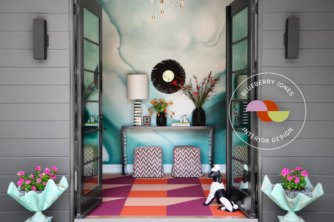 Blueberry Jones Design & FLOR: The More the Merrier