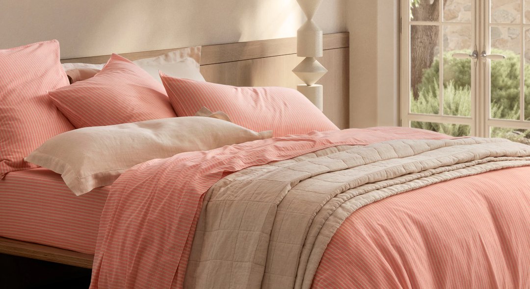 Three Ways to Style Striped Bedding