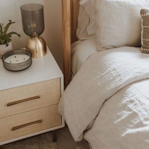 Margot Raffia Nightstand 20.5 West Elm
