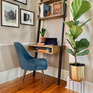 West elm leaning desk store