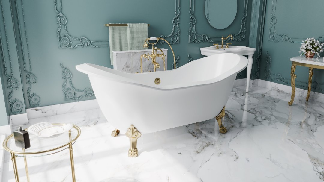 Vintage French Renaissance Shop the Look | Vintage Tub & Bath