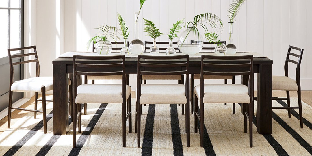 Folsom Storage Extending Dining Table | Pottery Barn