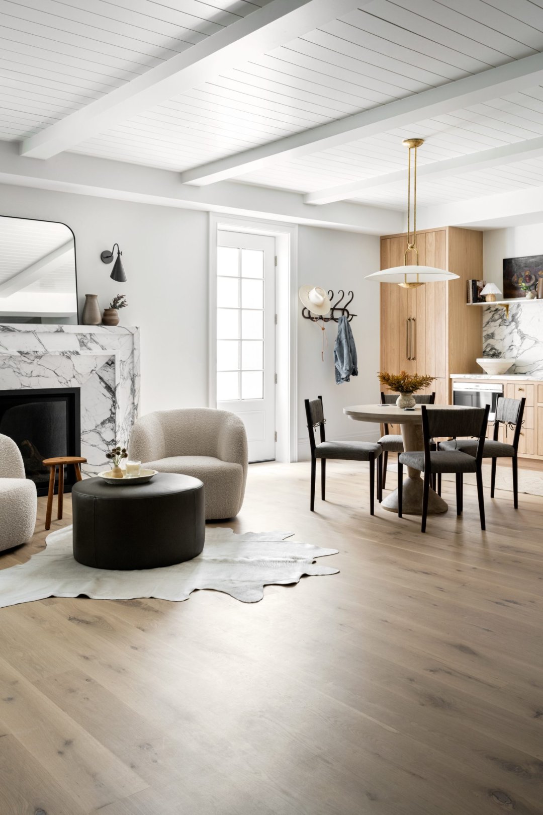 The McGee Home Basement: The Kitchenette & Fireplace Area - Studio McGee