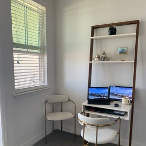 West elm leaning desk store