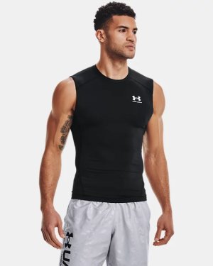 Men s Under Armour HeatGear Sleeveless Black L
