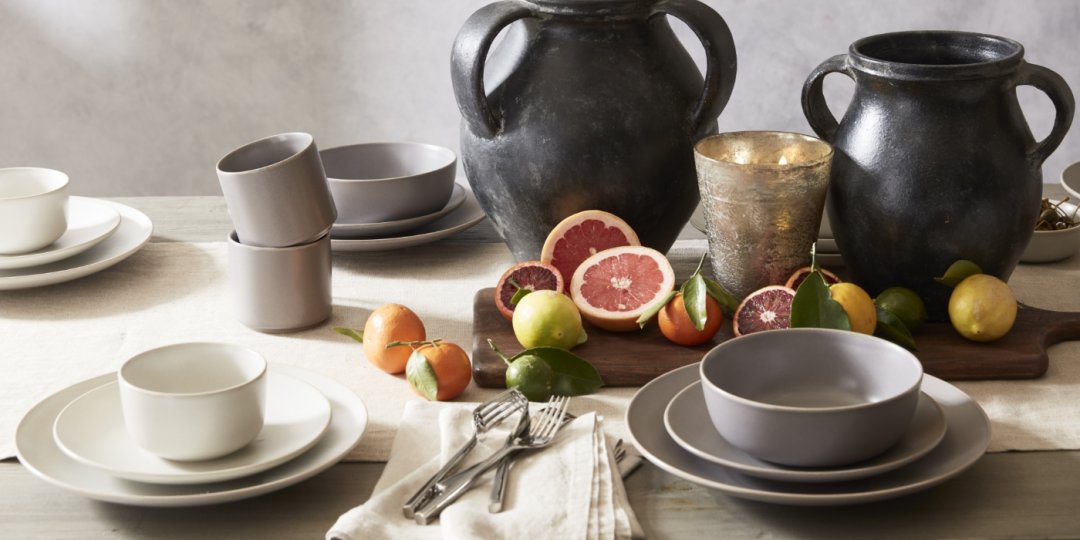 Mason Stoneware Dinner Plates | Pottery Barn