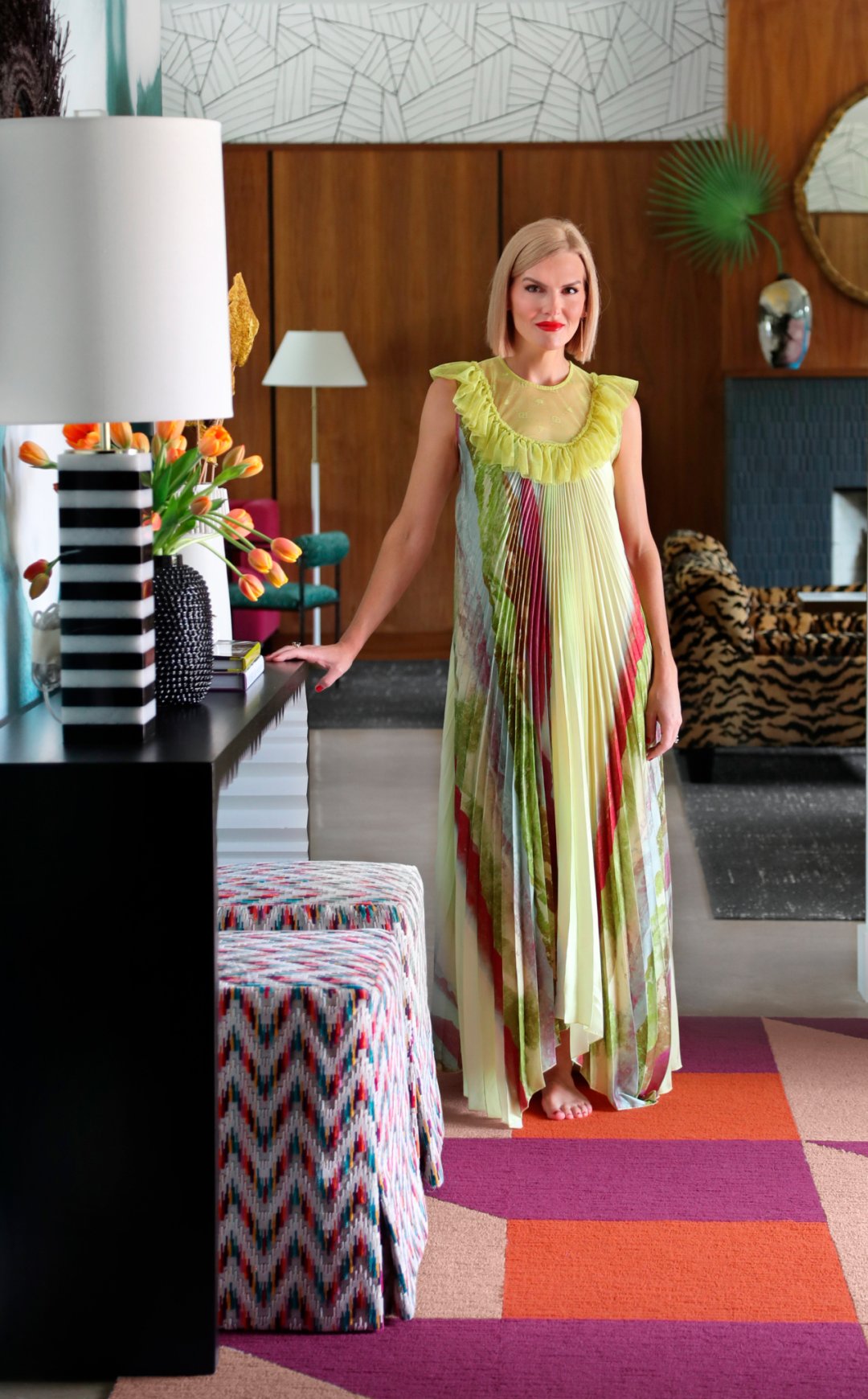 Blueberry Jones Design & FLOR: The More the Merrier