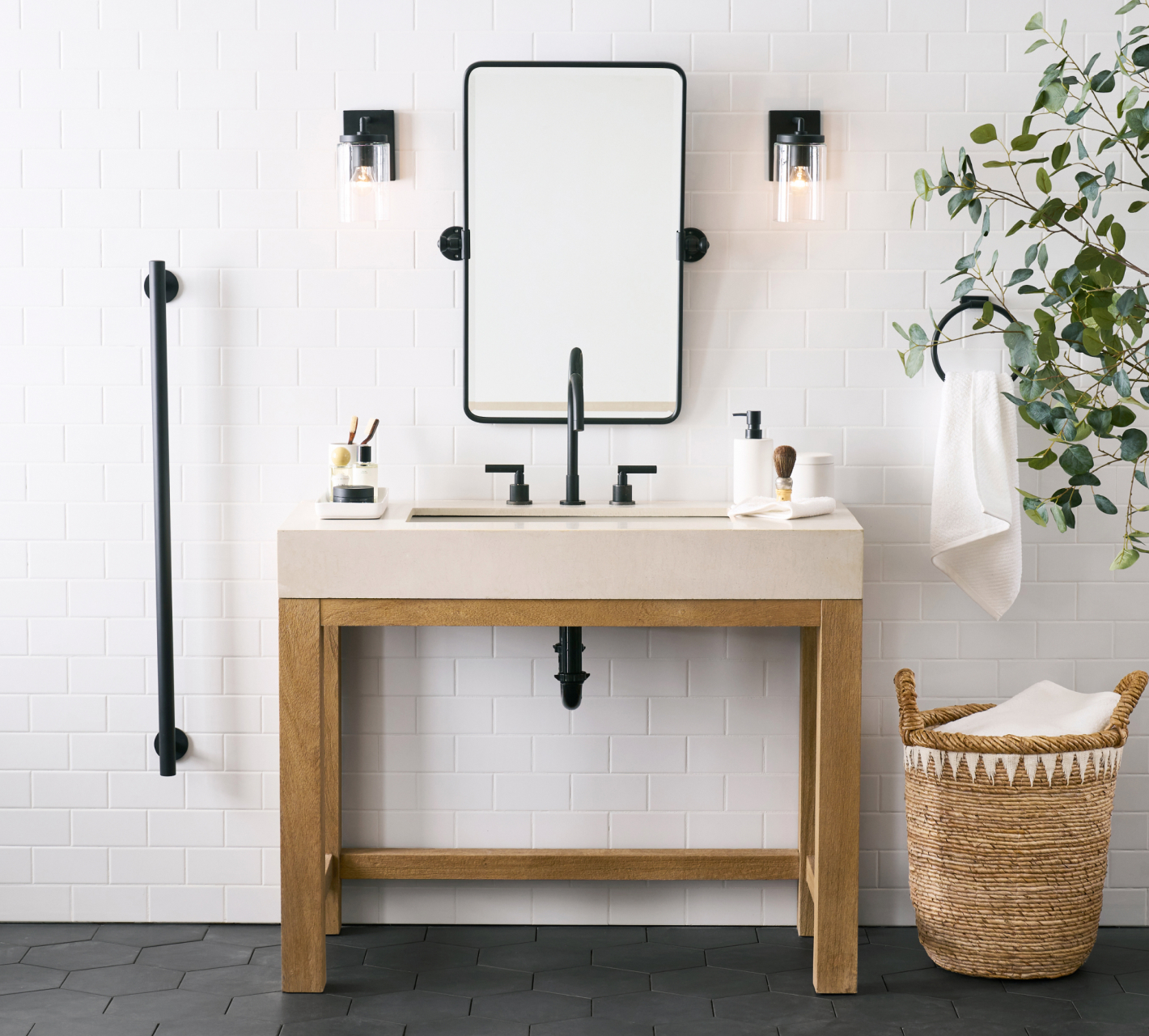 Bathroom Tile Idea Pottery Barn Bathroom: Ideas, Inspiration,