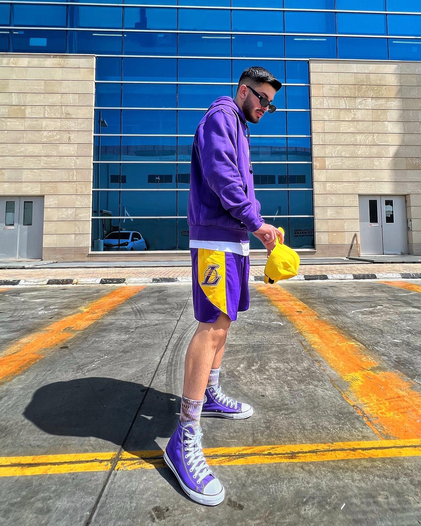 Chris Brown Wearing Chuck Taylors