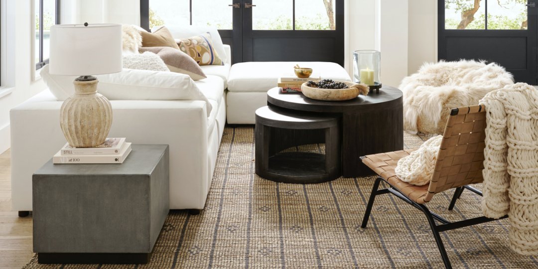 Dream Square Arm Upholstered Modular Sofa Chaise Sectional | Pottery Barn