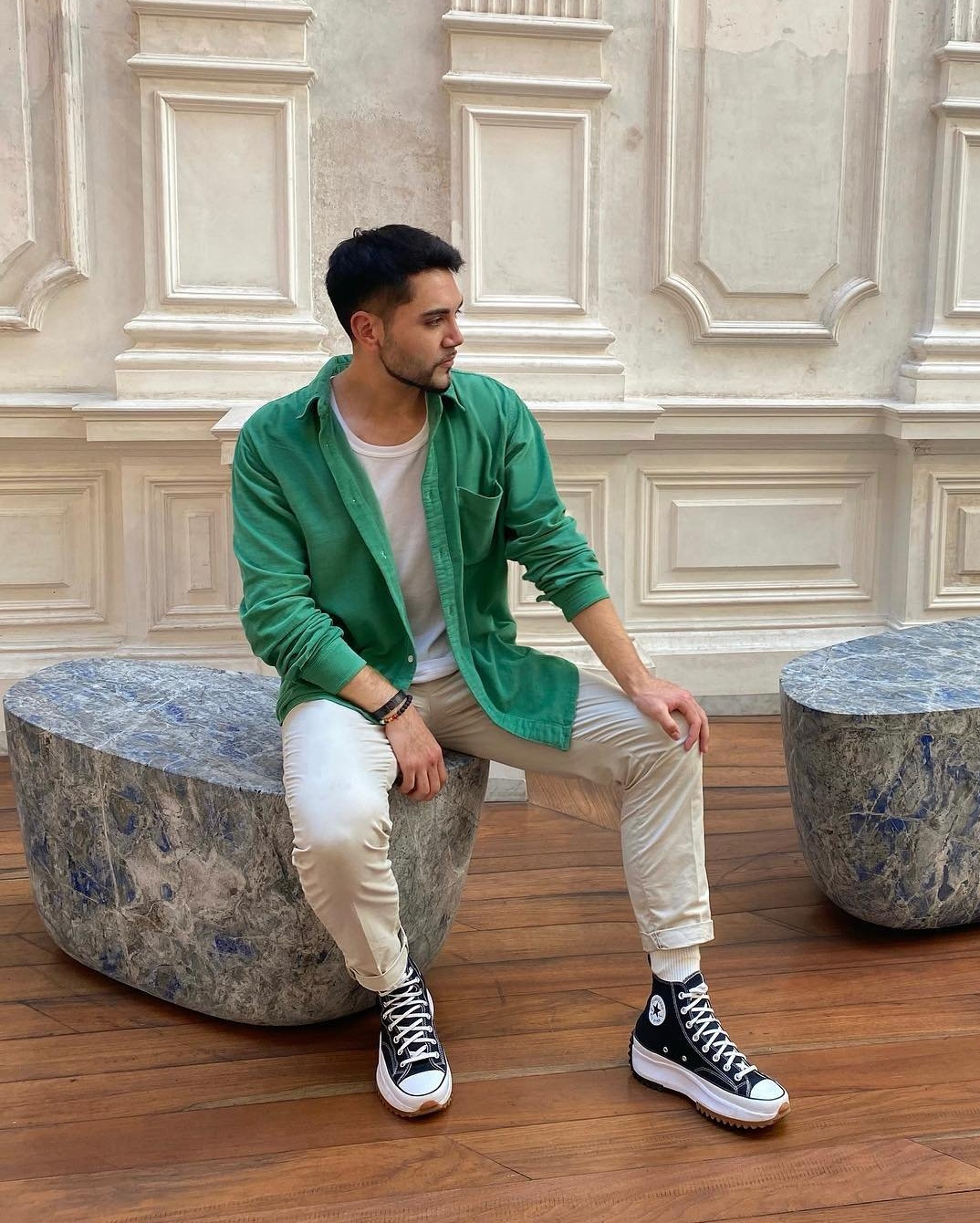 New Converse Men White Run Star Hike Platform Sneakers SALE - munimoro ...