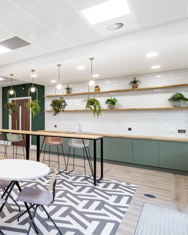 Clerkenwell Super Matt Reed Green Kitchen | Kitchens | Howdens