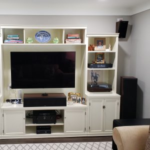 Logan 6 Piece Entertainment Center 110 134 Pottery Barn