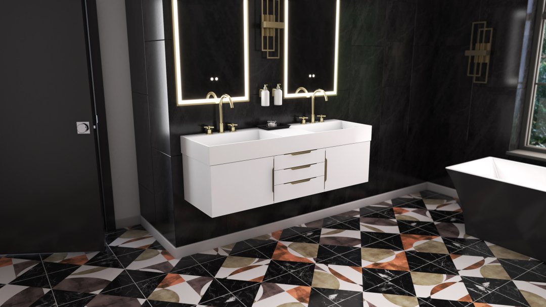 Modern Bathroom Hardware & Fixtures | Shop the Look | Vintage Tub & Bath