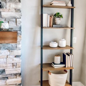 Ladder Leaning Bookshelf 17 West Elm