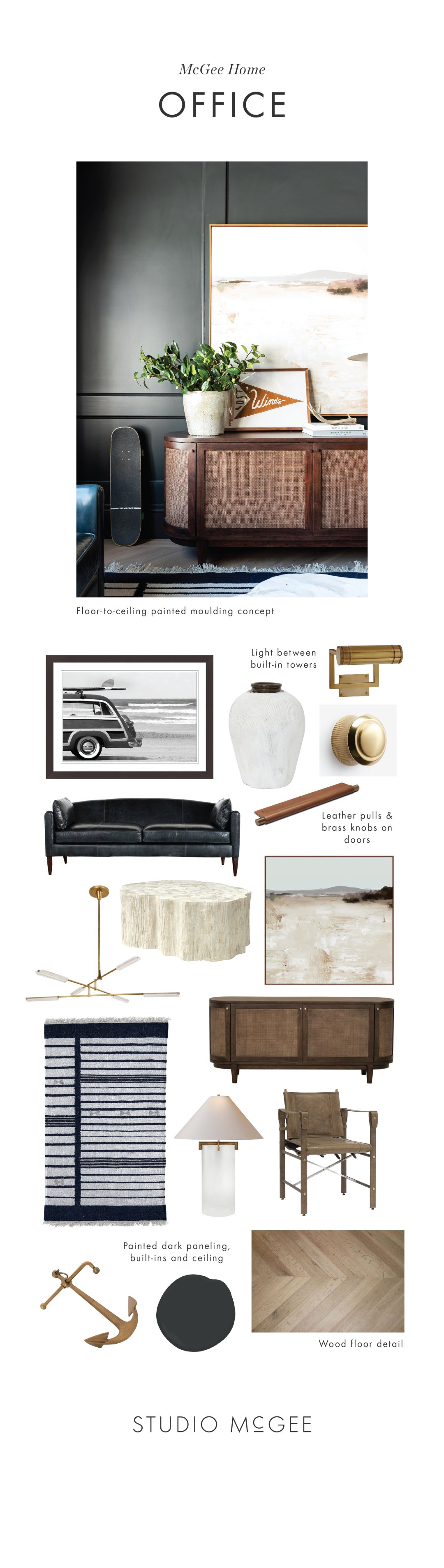 The McGee Home Office Tour - Studio McGee