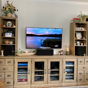 Pottery barn printer's media console store