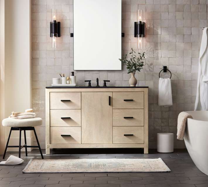 Pottery barn bathroom furniture store