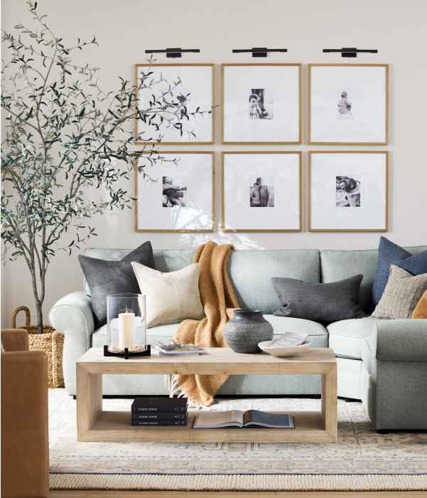 Pottery Barn Art Display